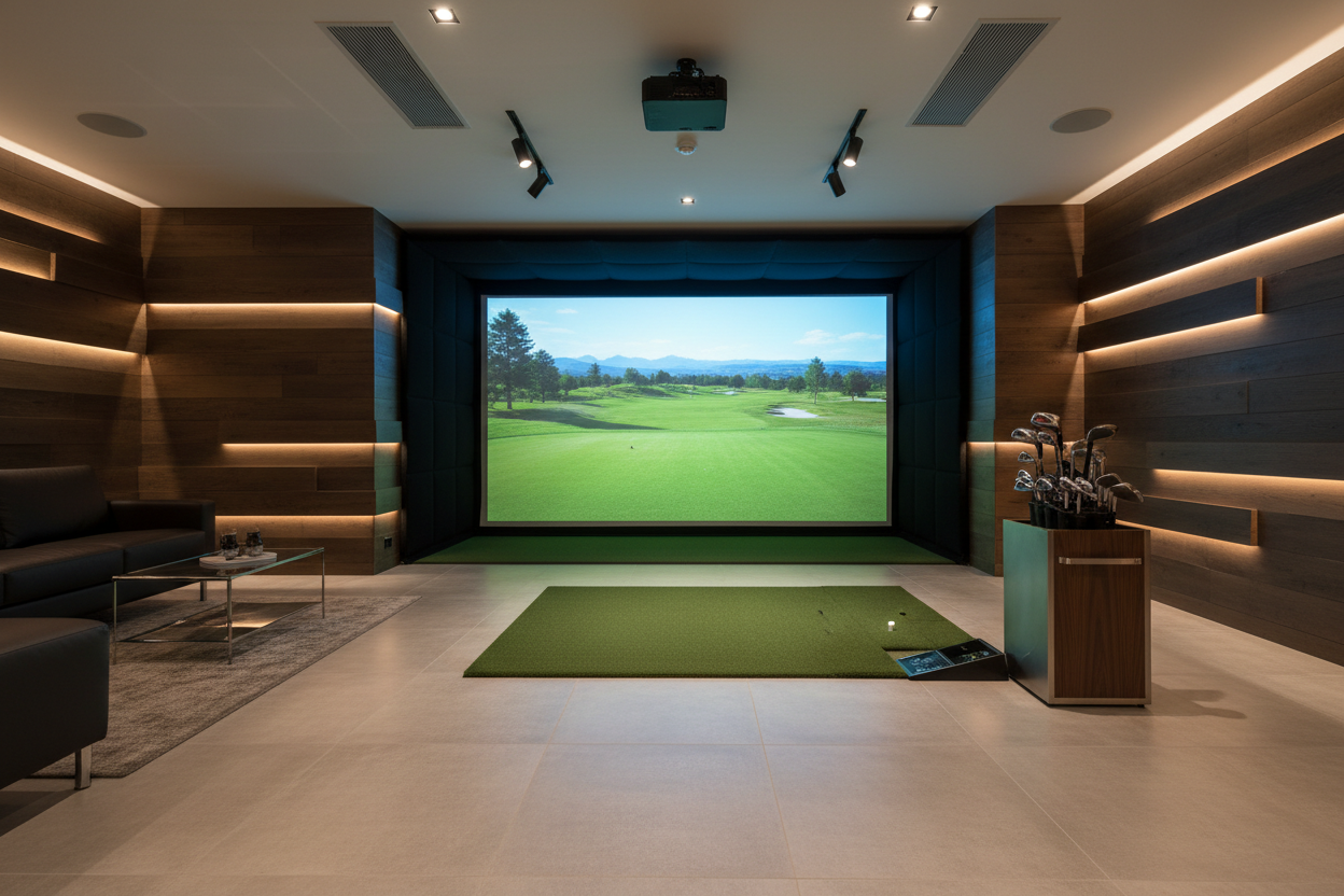 Low Ceiling Golf Simulators: Best Setups Under 9-Foot Ceilings – ProSimHQ