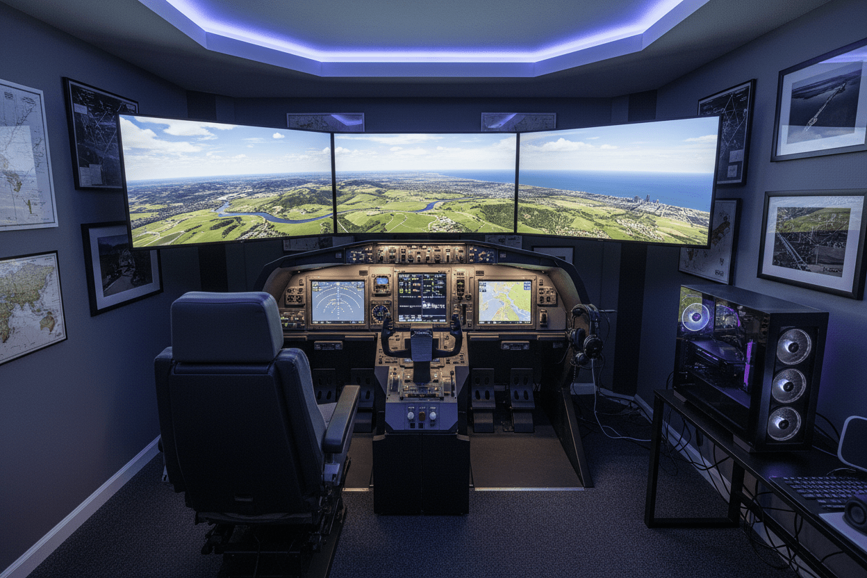 How to Build a Realistic Flight Sim Cockpit at Home (Step-by-Step ...