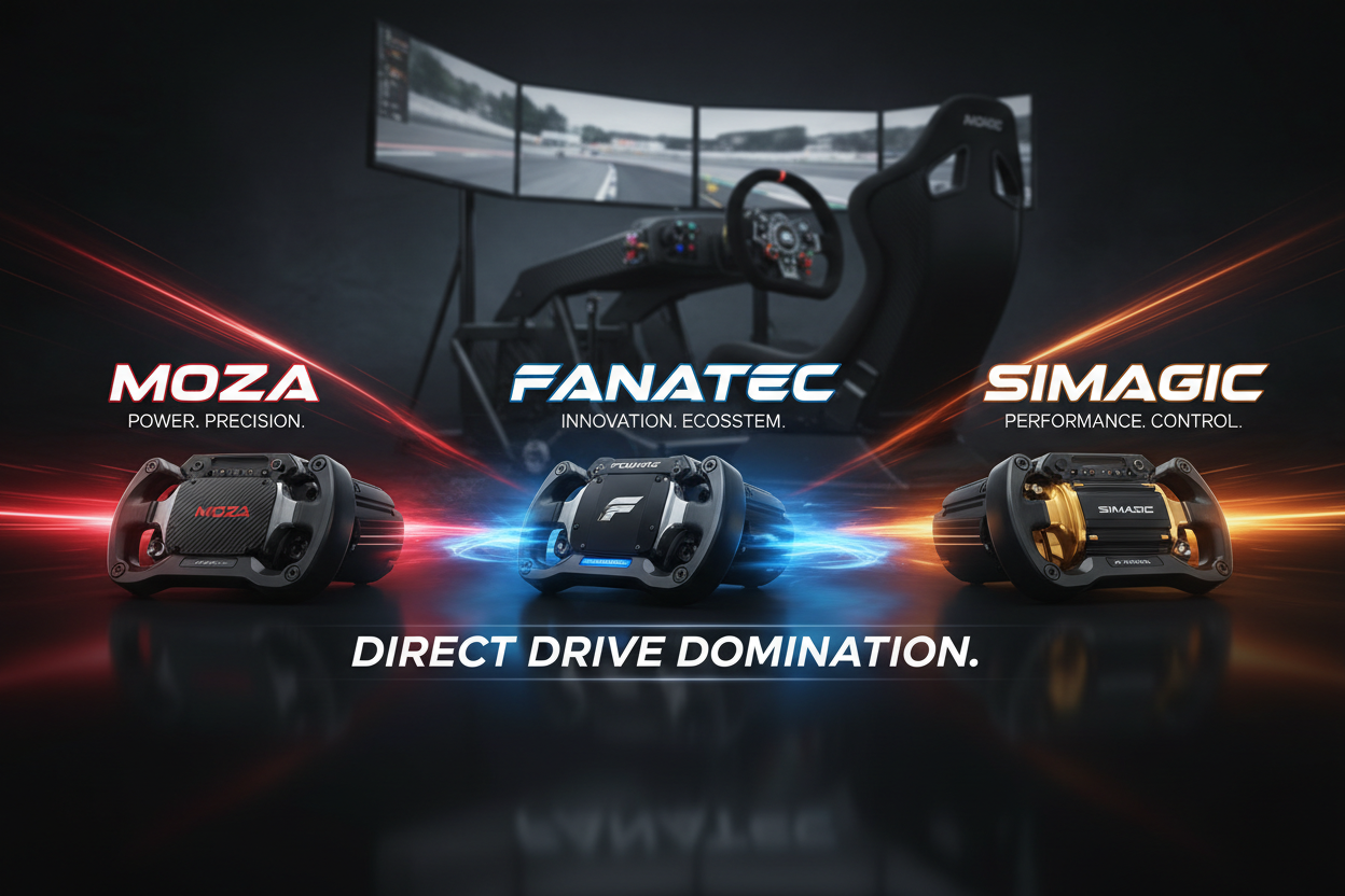 MOZA vs. Fanatec vs. Simagic: The Ultimate 2026 Ecosystem Comparison ...